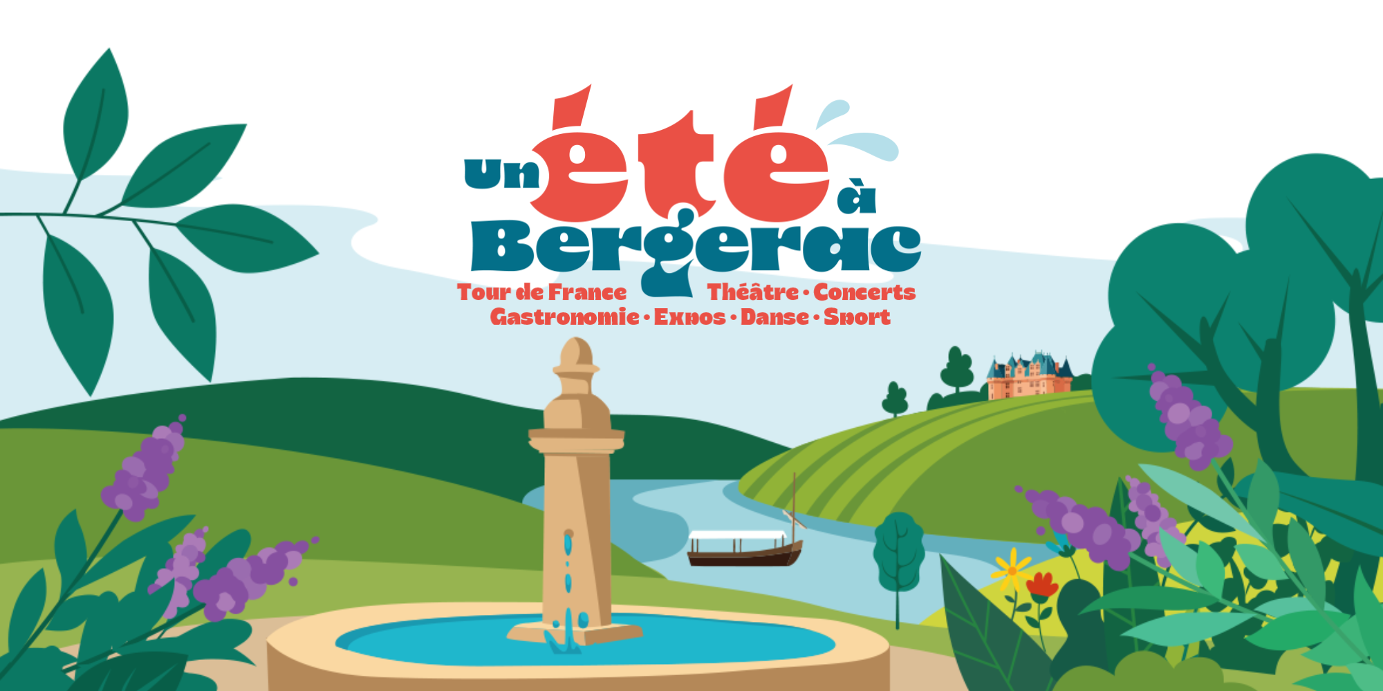Un été à Bergerac : Concerts, gastronomie, théâtre, Sport….